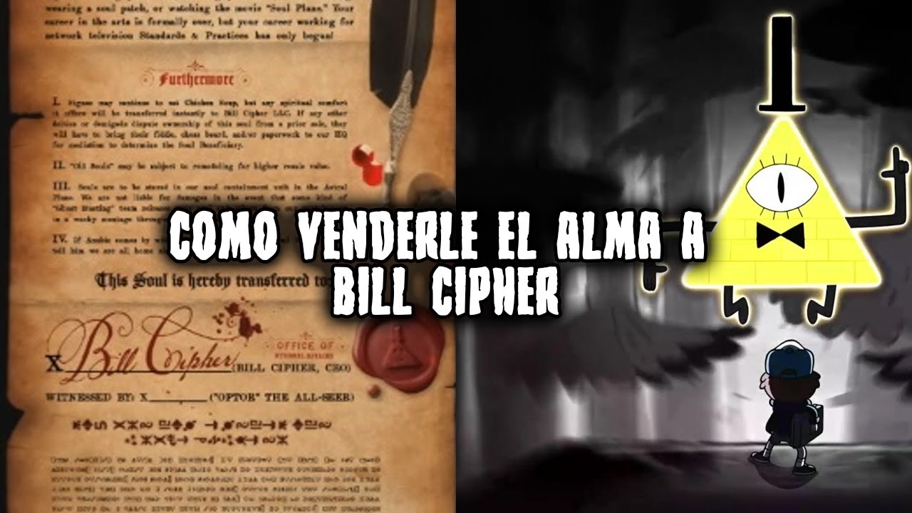 ¿Como VENDERLE EL ALMA a BILL CIPHER? El CODIGO MAS EXTRAÑOS de La ...
