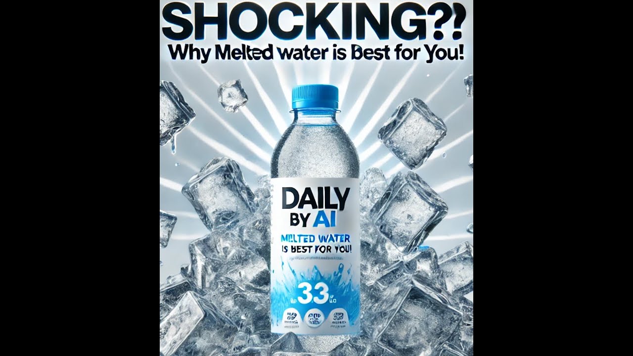 Shocking Truth: Why Melted Water Is the Best for You! - YouTube