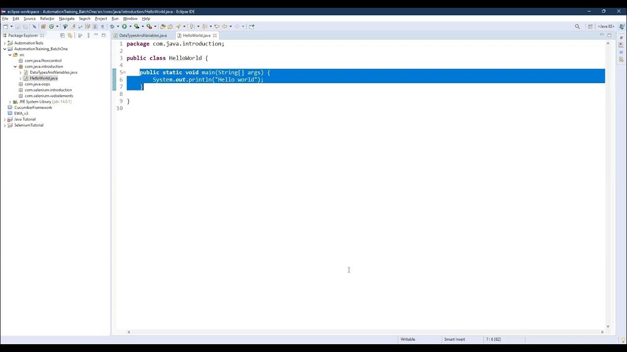 Java Tutorial For Beginners Part 1 Variables Datatypes Operators Input Output Java