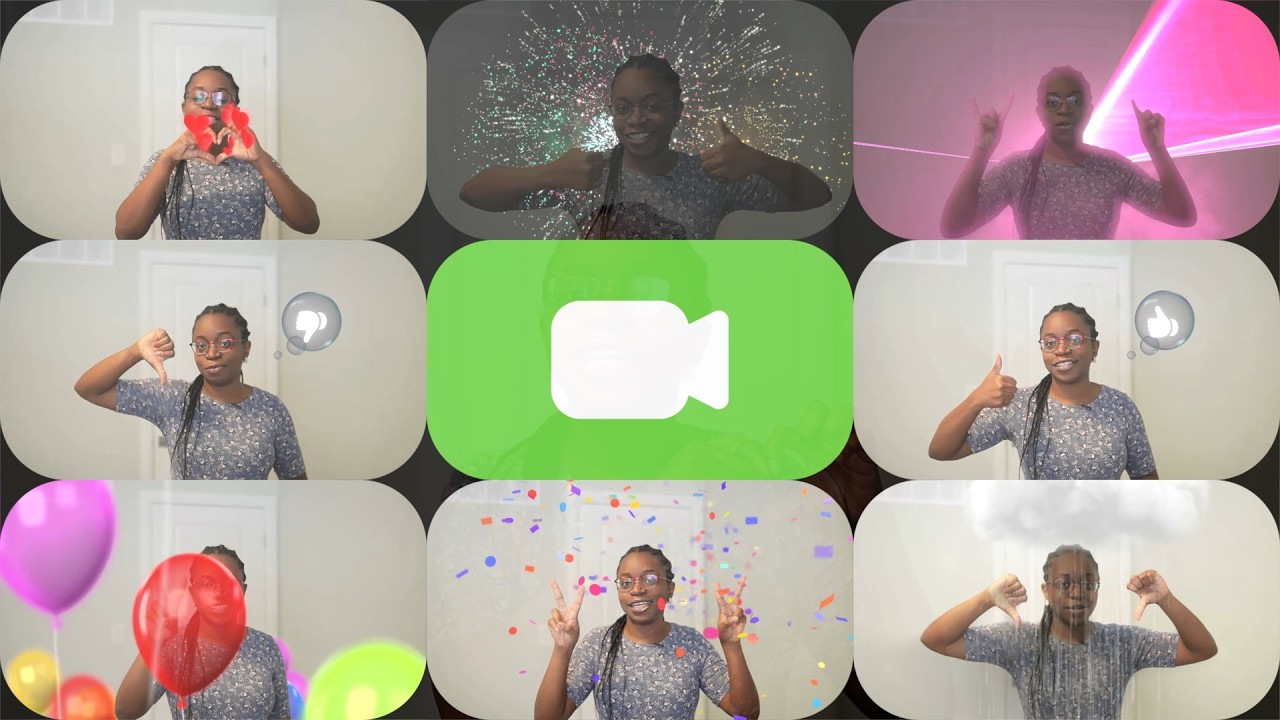 How to Use Video Effects on Mac | Hand Gesture Reactions for Zoom, FaceTime & Photo Booth - YouTube