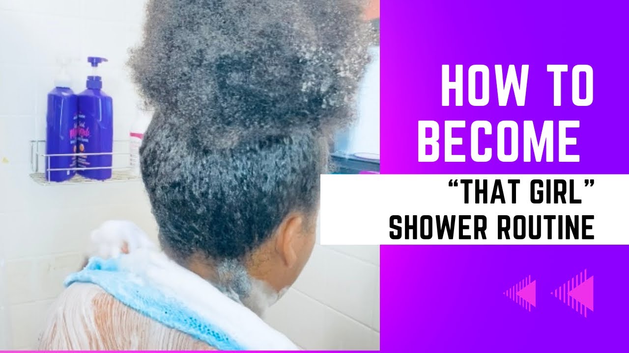 How To Become " That Girl" Shower Routine | Ladonna Franklin #thatgirl ...