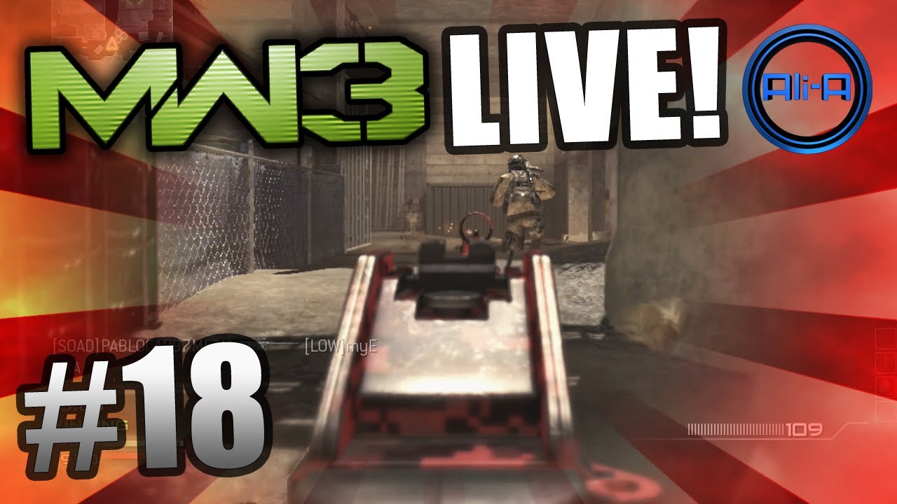 "BOOM" - MW3 LIVE #18 w/ Ali-A - (Call of Duty: Modern Warfare 3 ...