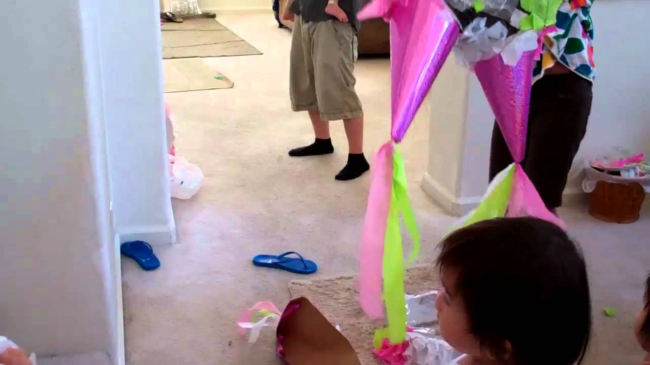 Hitting the Pinata pt. 2 - YouTube