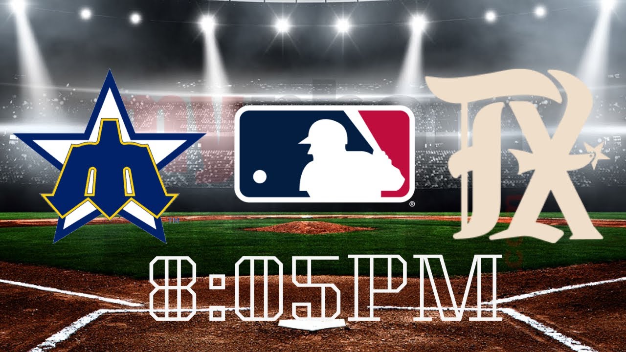 MLB BASEBALL MARINERS VS RANGERS LIVE *SCOREBOARD* - YouTube