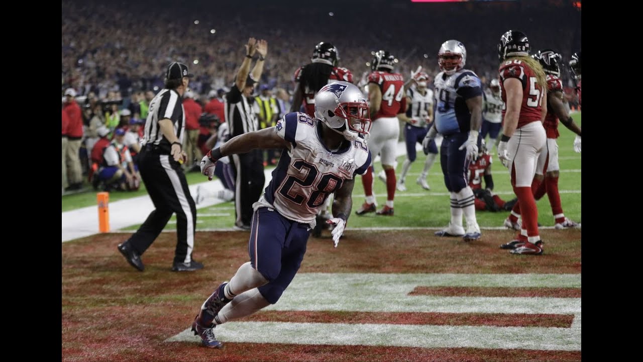 James White - Super Bowl Highlights - 7th anniversary of the 28-3 ...