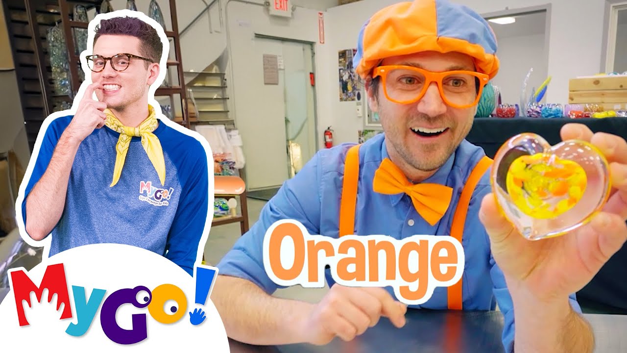 Blippi's Glassblowing Challenge😲| Blippi | MyGo! Sign Language for Kids ...