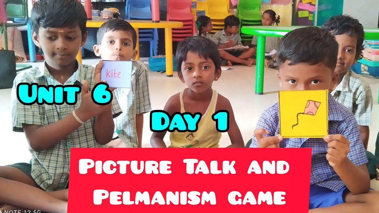 Unit 6 Playtime Day 1/Warm up picture talk and game pelmanism/English ...
