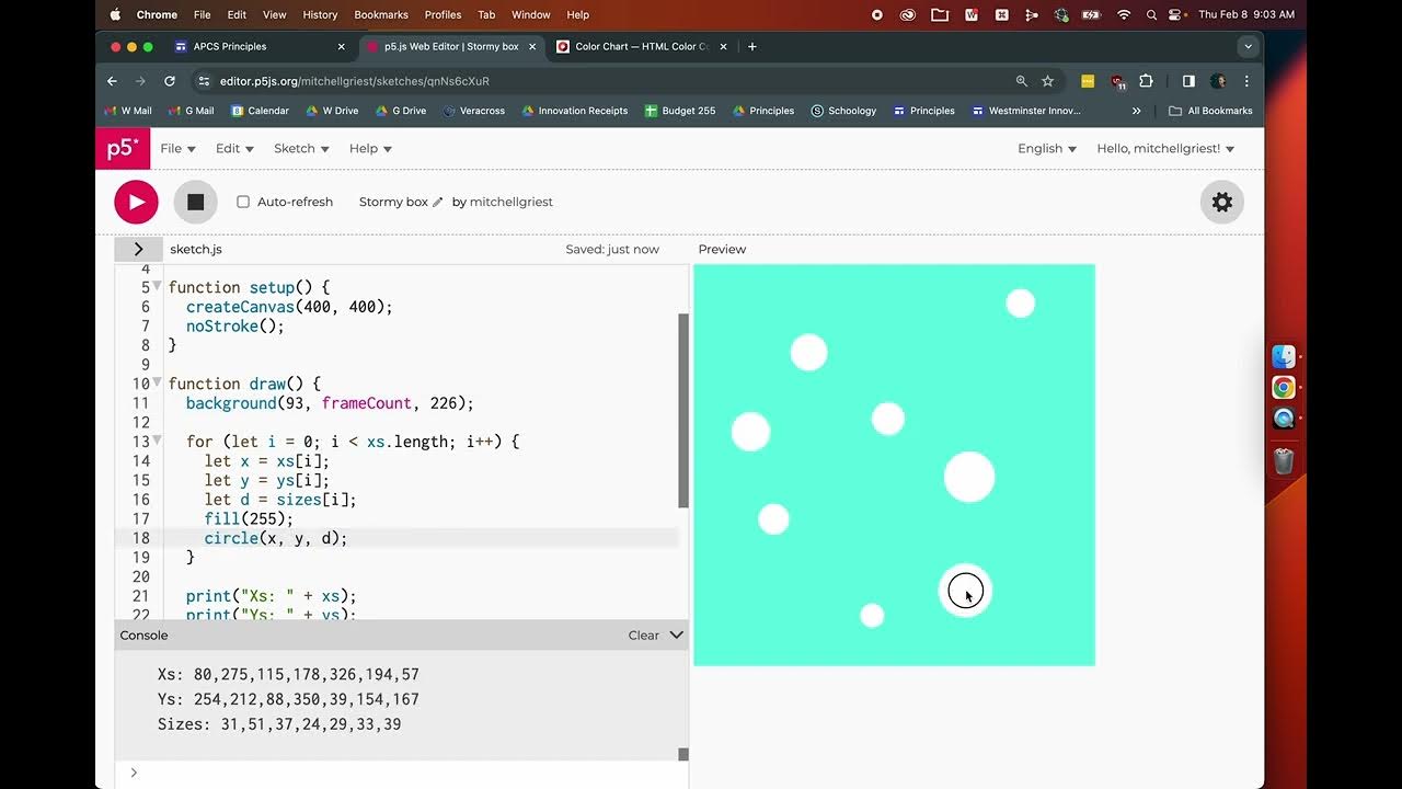 Bubbles! Simulating Any Number of Objects Using Parallel Arrays - YouTube