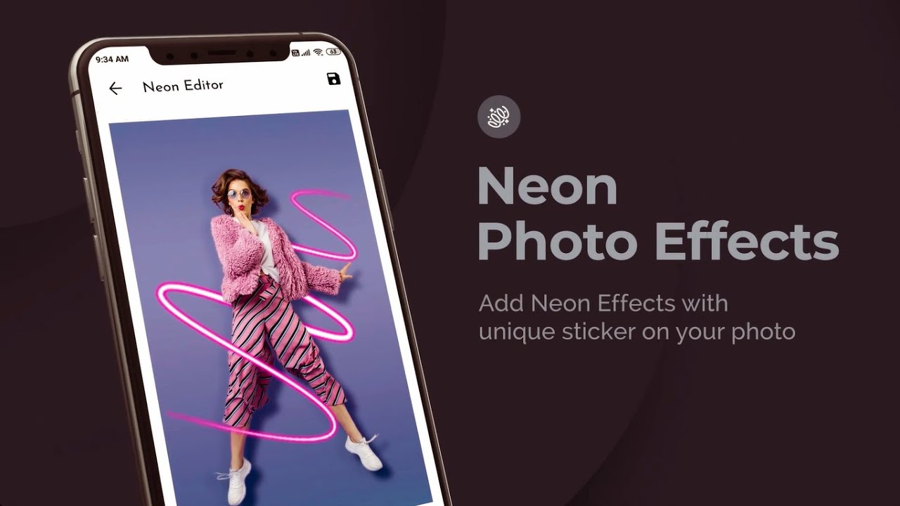 Photo Editor Neon Lab & Effects - YouTube