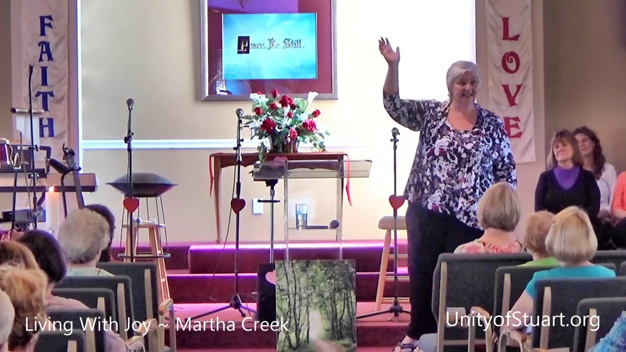 Living with Joy—Unity of Stuart - YouTube