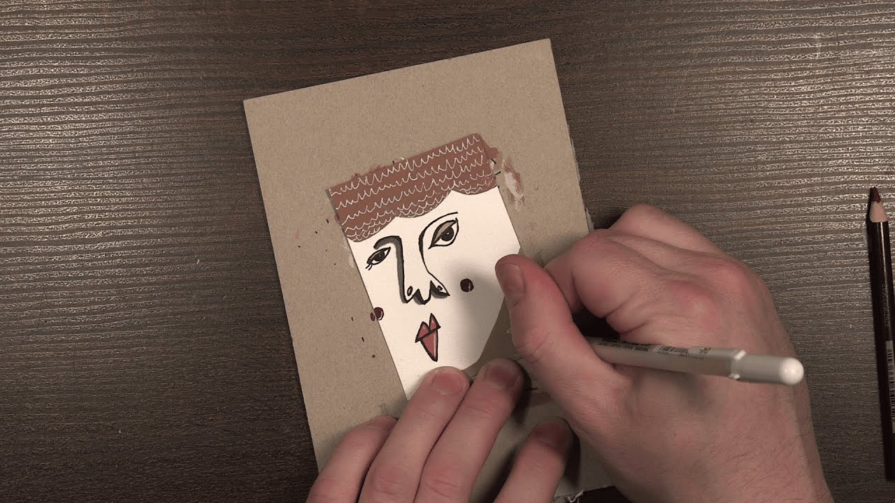Mini Painting - "Plant Lady" | Edward Cory - YouTube
