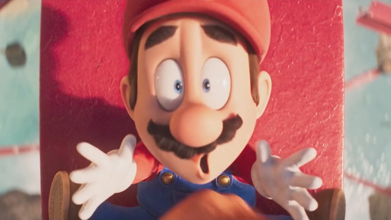 The Super Mario Bros. Movie but it's just the violence - YouTube