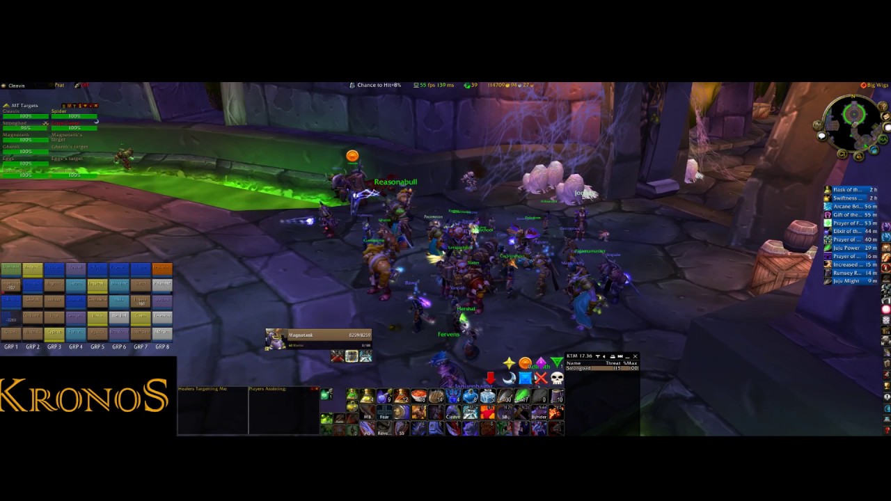 Kronos Naxx PTR Spider wing - YouTube