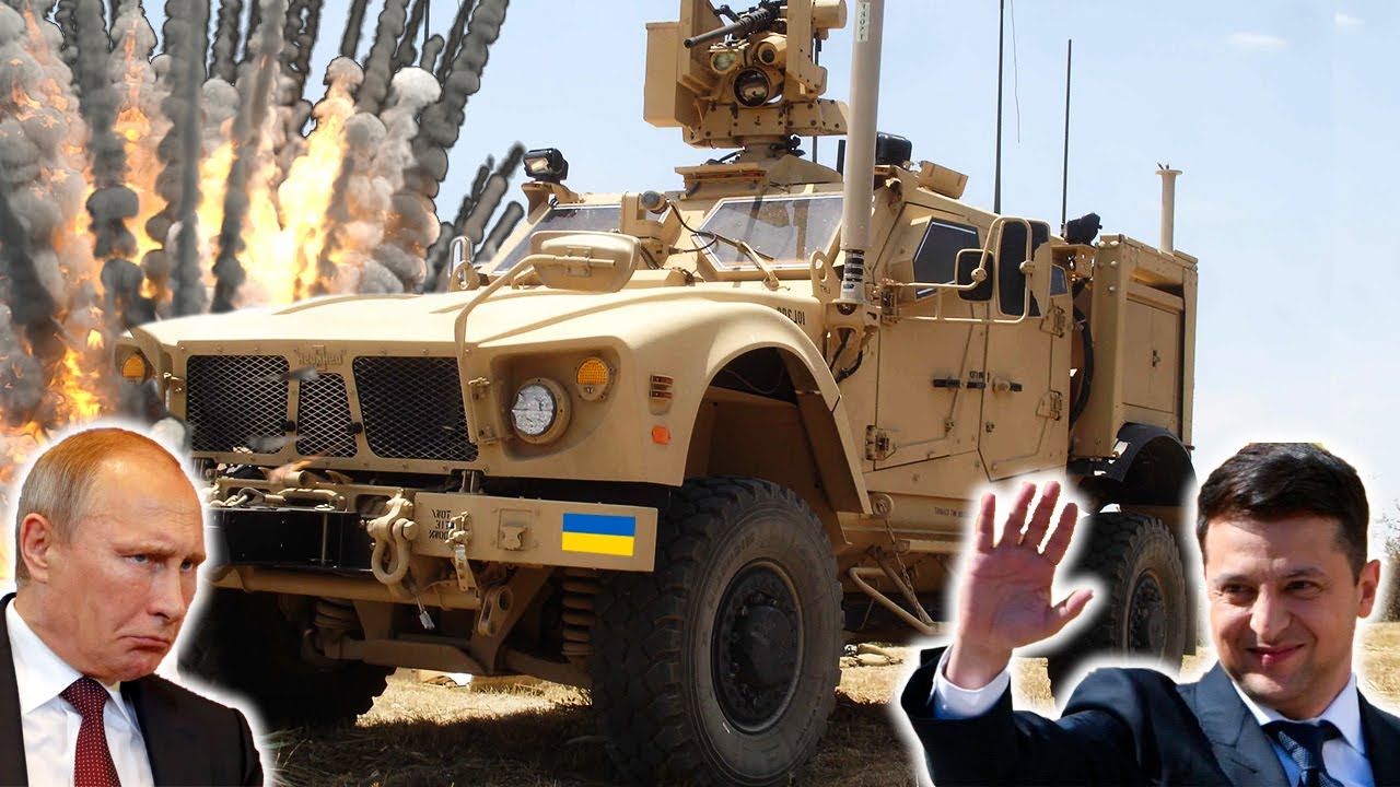 🔴 Putin is confused! Ukrainian soldiers on modern M-ATV armored ...