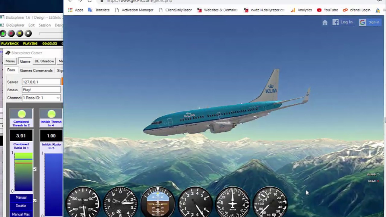 Bioexplorer Flight Simulator Real World Map -Geo-FS - YouTube