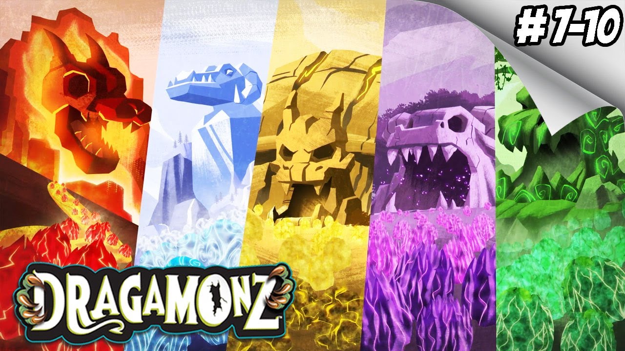 The 5 Factions of Dragamar! | Episodes 7-10 | Dragamonz - YouTube