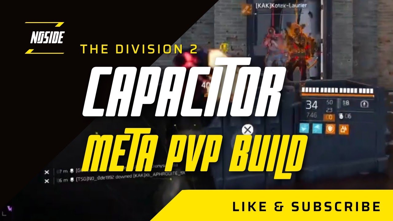 The Division 2 | Capacitor Meta PVP Build | Dark Zone Manhunt Rank 116 ...