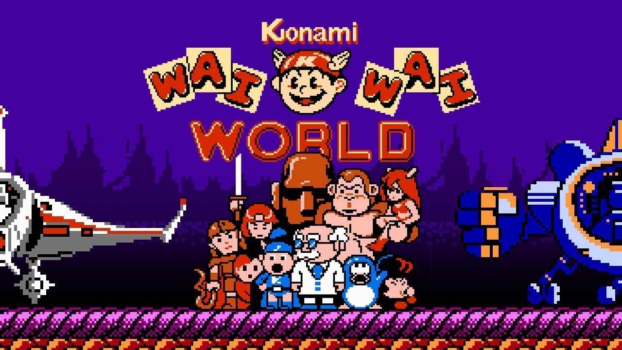 Konami Wai Wai World .(RUS)(NES) .Прохождение . - YouTube