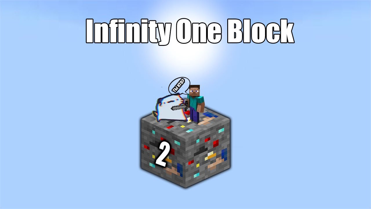 #2 Один Блок с 123909 Модами | Infinity One Block - YouTube