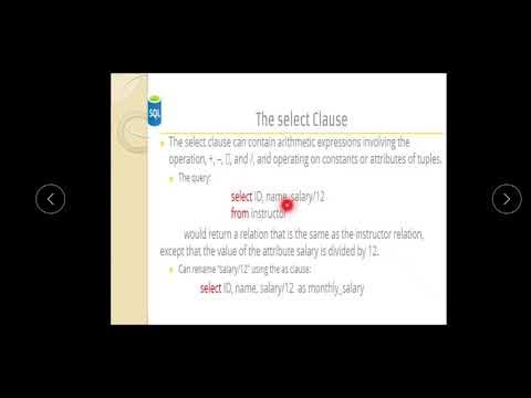 DBMS MOD 3 LECT 1 SQL DML - YouTube