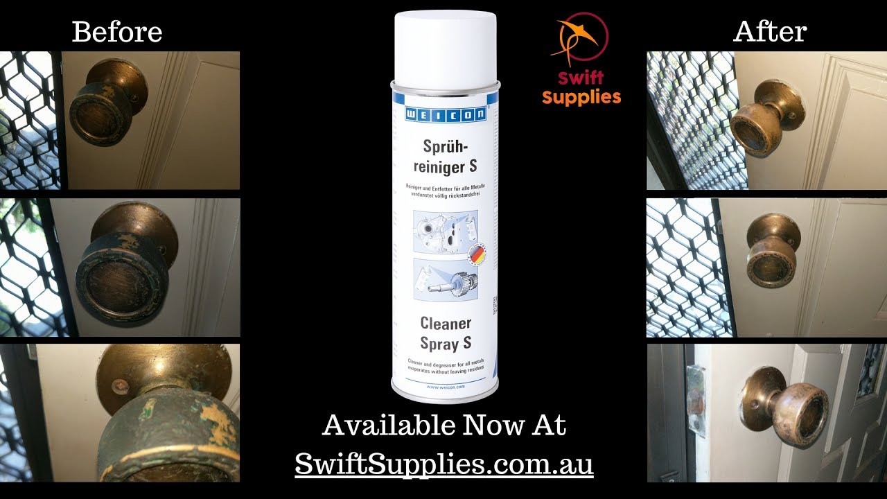 Cleaner S Spray Removes Decades of Grime in Minutes - YouTube
