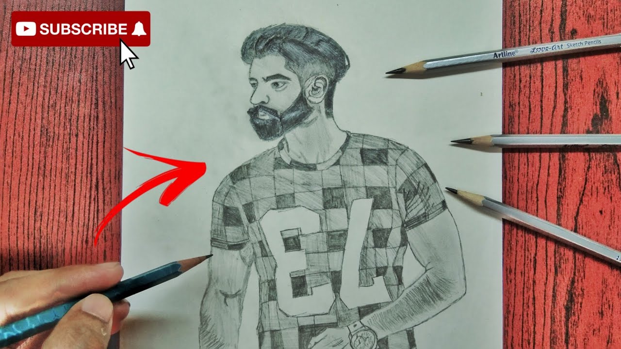How To Draw Parmish Verma Step by Step - YouTube