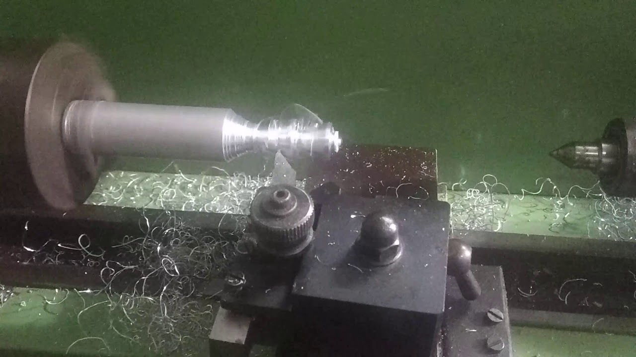 Making chess piece on HMT T70 CNC Trainmaster Lathe - YouTube