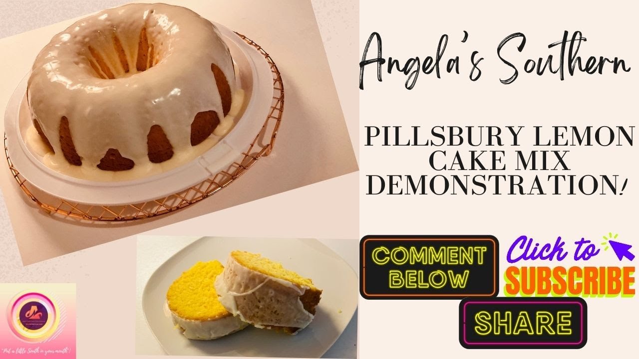 Pillsbury Boxed Cake Mix Hack Lemon Cake Mix {How To Taste Homemade ...