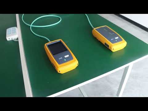 TIA CAT8 Channel Test by FLUKE DSX-8000