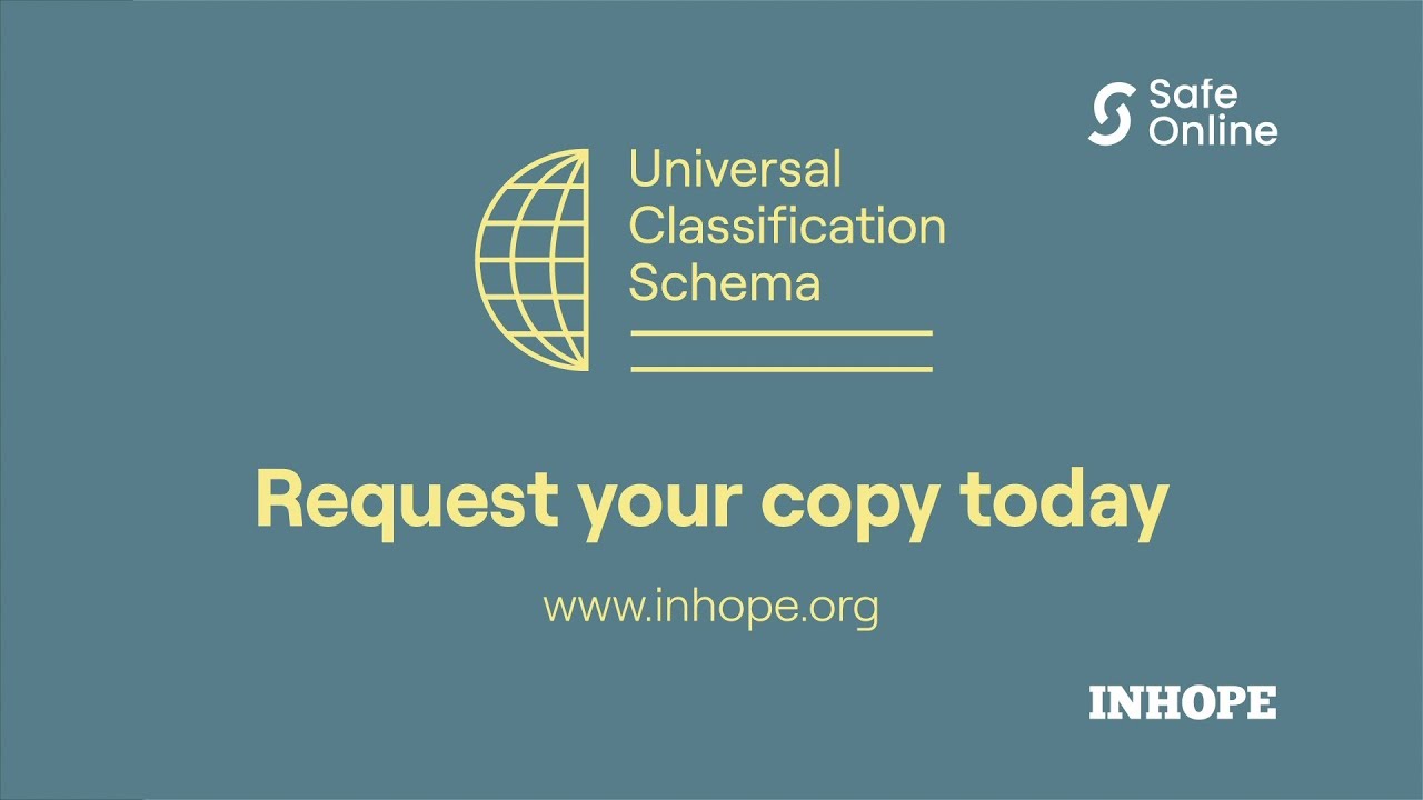 Universal Classification Schema - INHOPE - YouTube