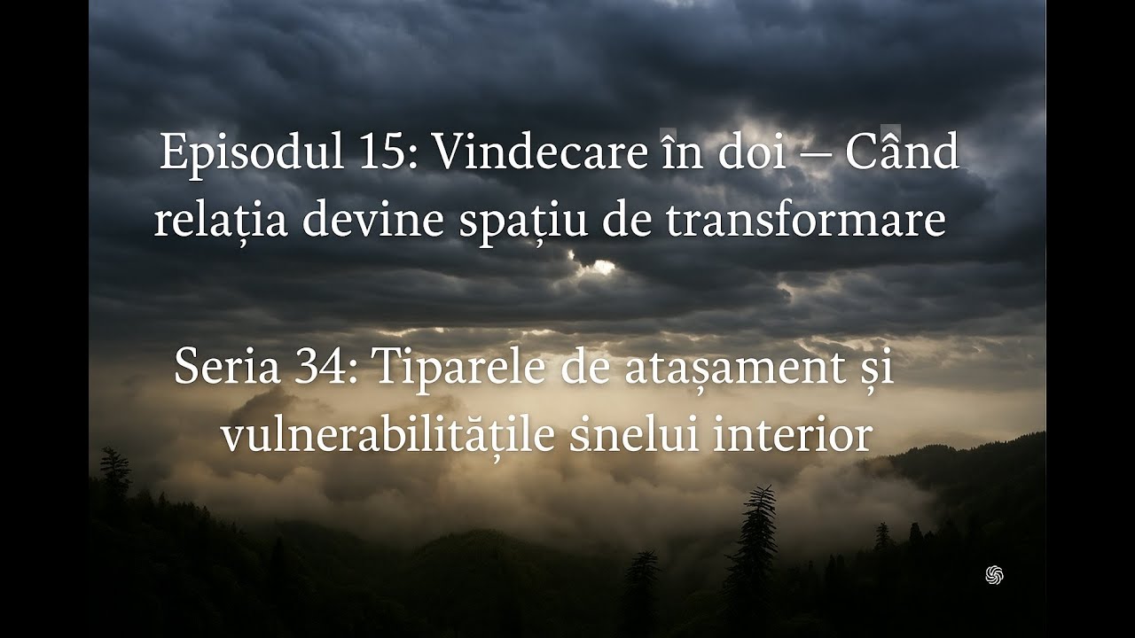 Episodul 15, Seria 34: Vindecare în doi – Când relația devine spațiu de transformare - YouTube