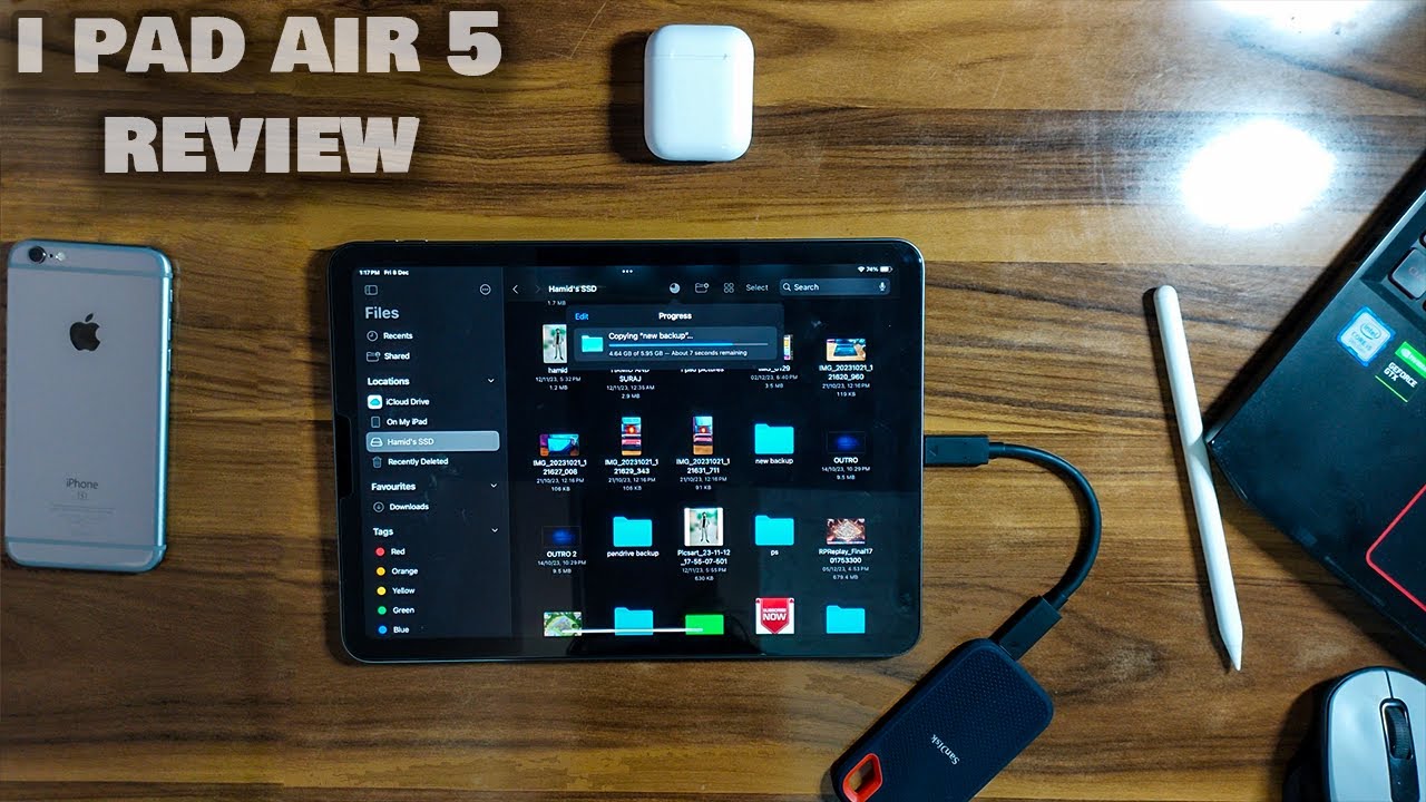 I PAD AIR 5 REVIEW (APPLE I PAD) #ipadair5 #review - YouTube