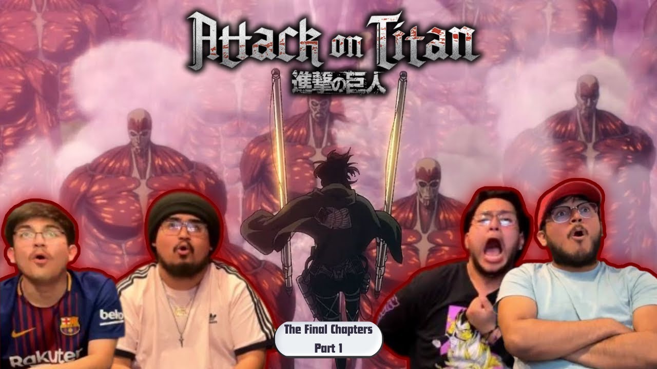 HANGE VS THE COLOSSAL TITANS!? || AOT The Final Chapters Special ...
