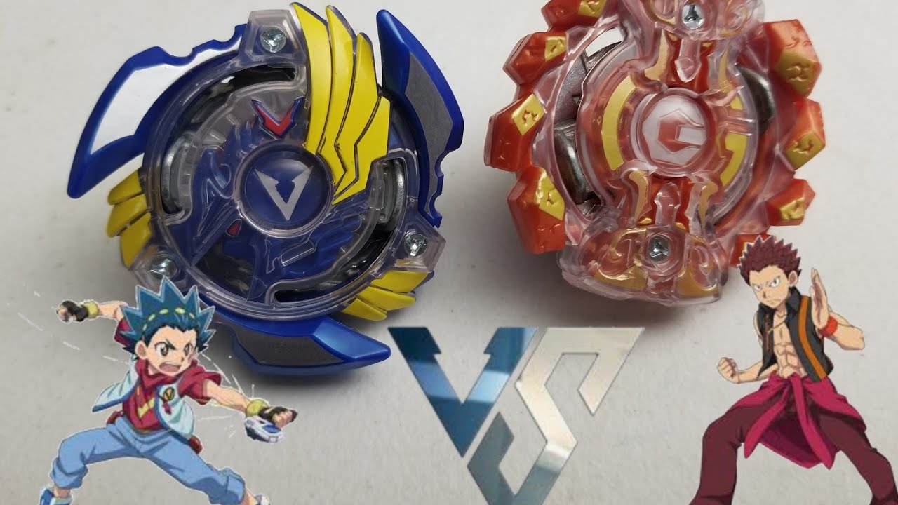 Beyblade Burst Battle: Victory Valtryek.B.V vs Giga Gaianon.Q.F -Valt ...
