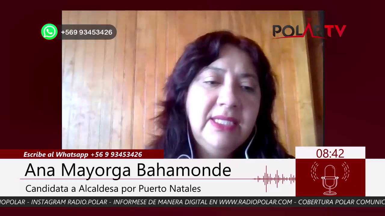 #BuenosDiasRegion Ana Mayorga Bahamonde, Candidata a Alcaldesa por ...
