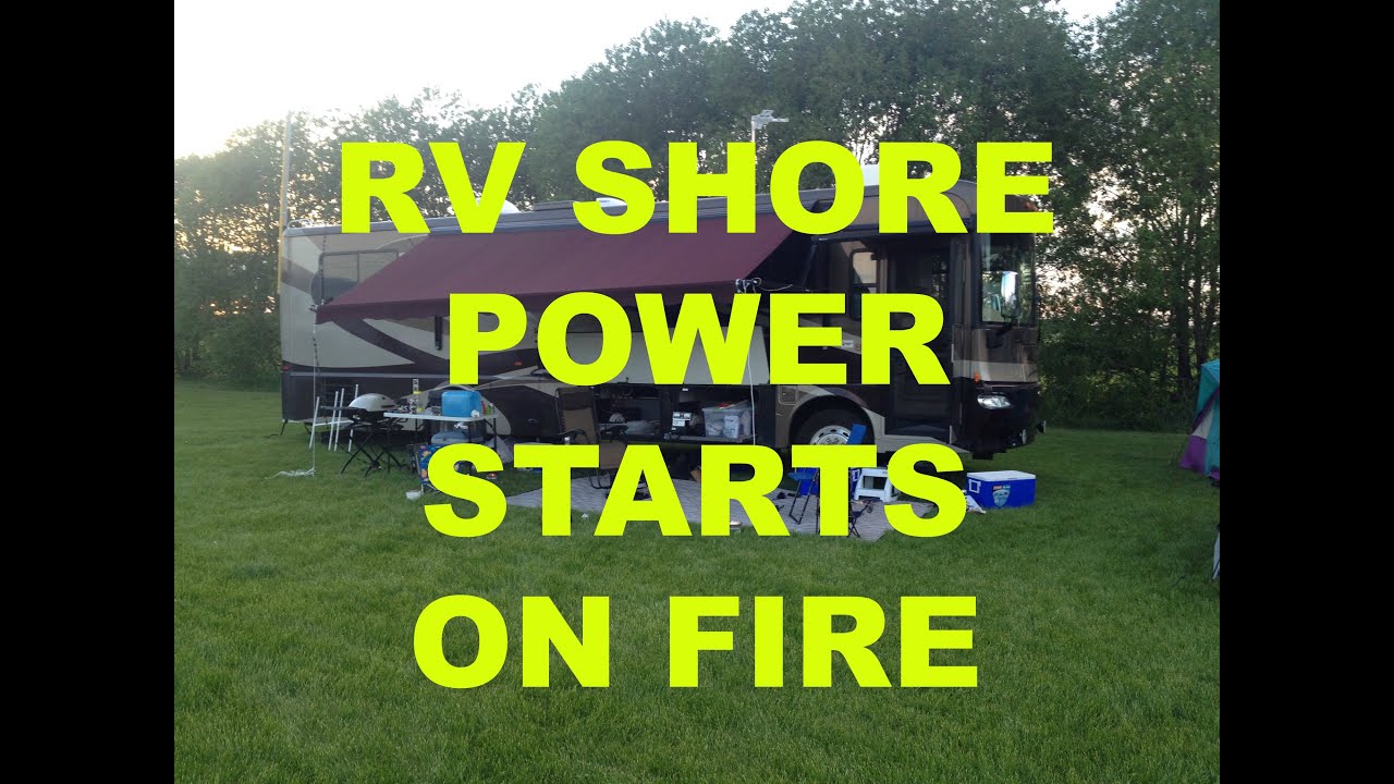 HOW NOT TO HOOK SHORE POWER FIRE FAIL - YouTube