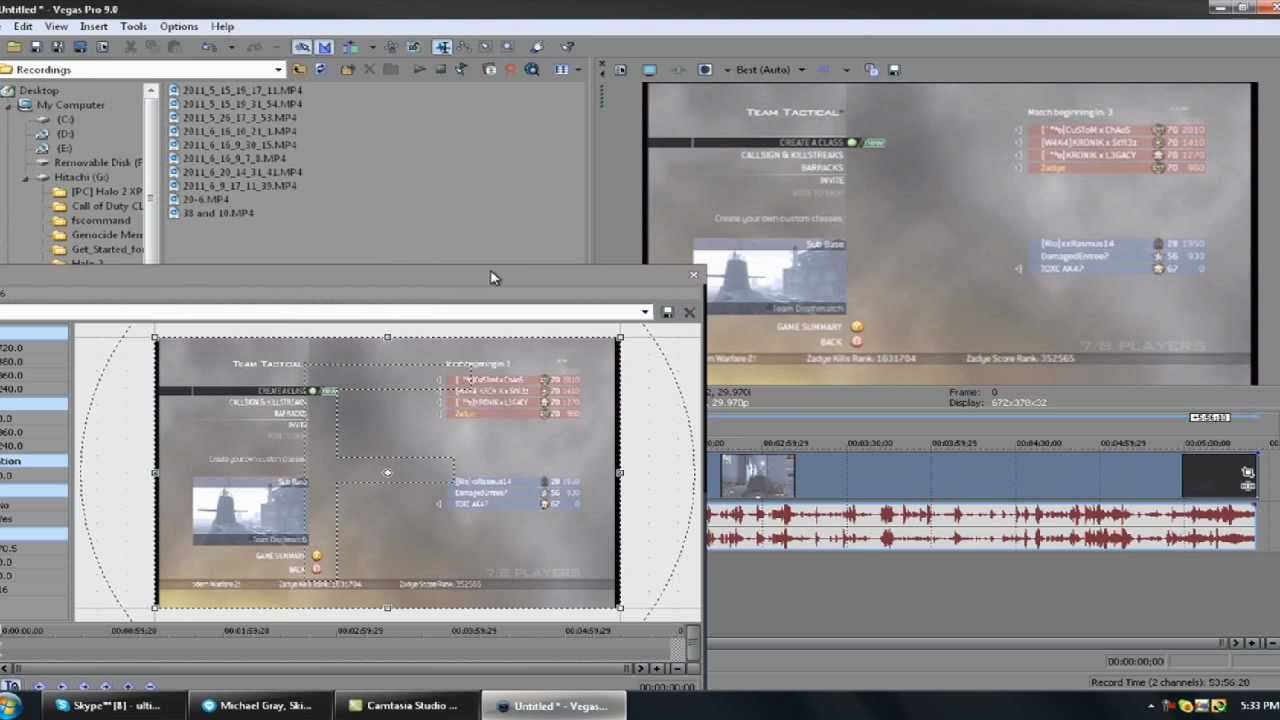 How to get rid of Black Side Bars, Render Settings, Compressing With H.264,doing Commentary ...