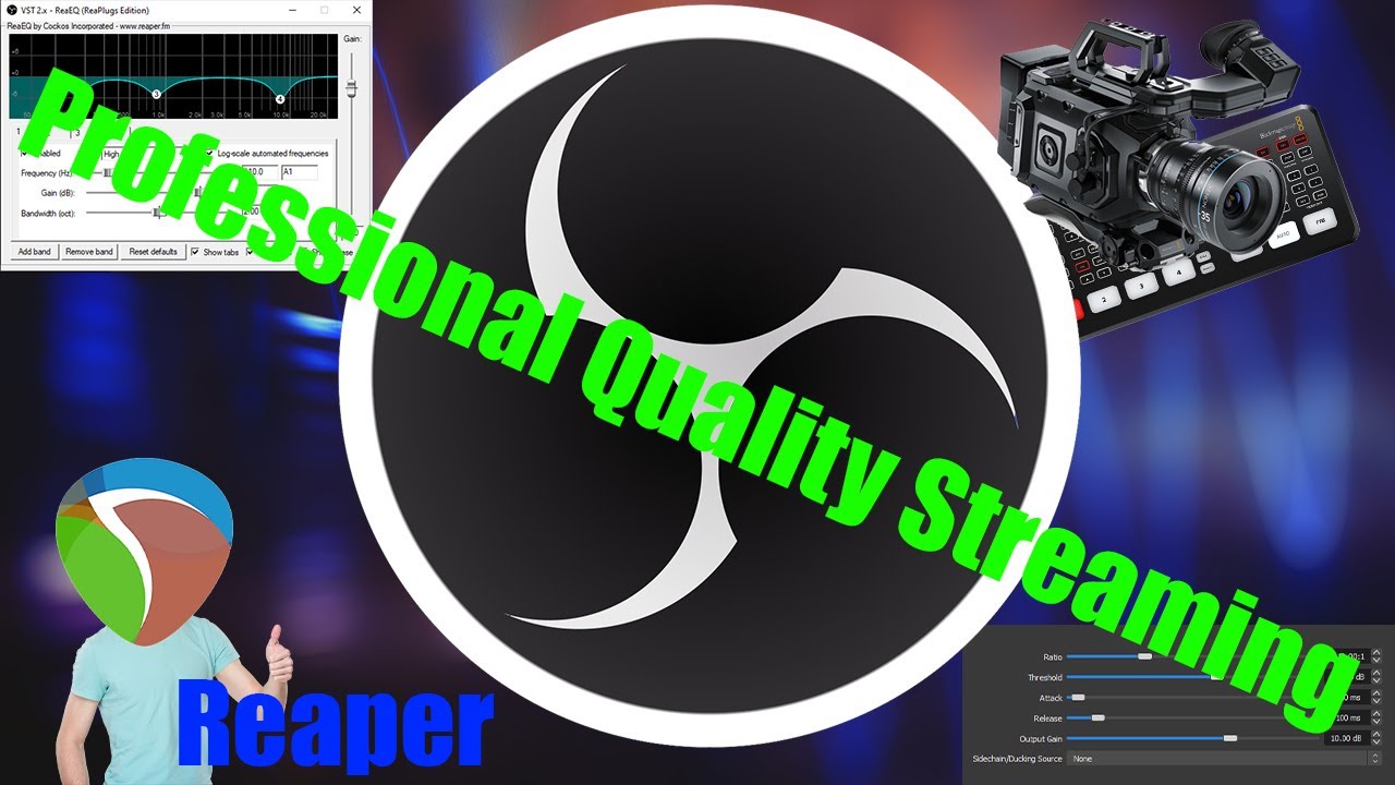 Get Professional Audio with Compression and EQ in OBS Studio! - YouTube