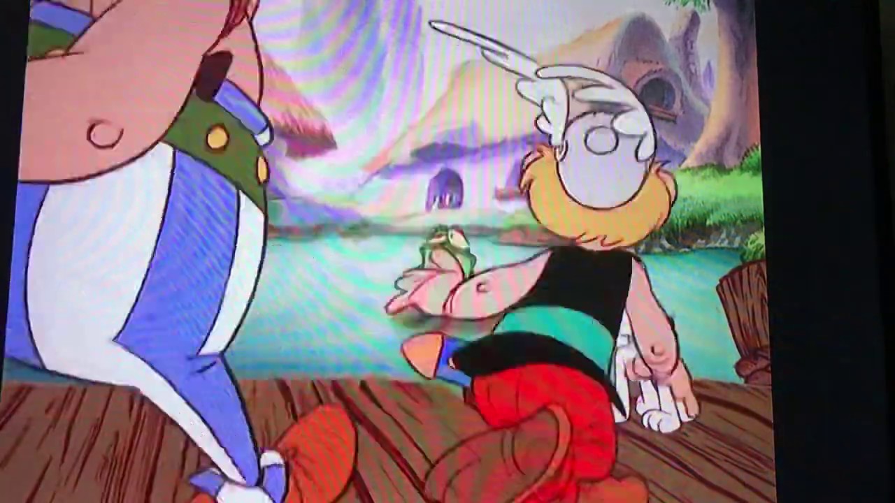 Asterix VS Caesar Funny scene - YouTube