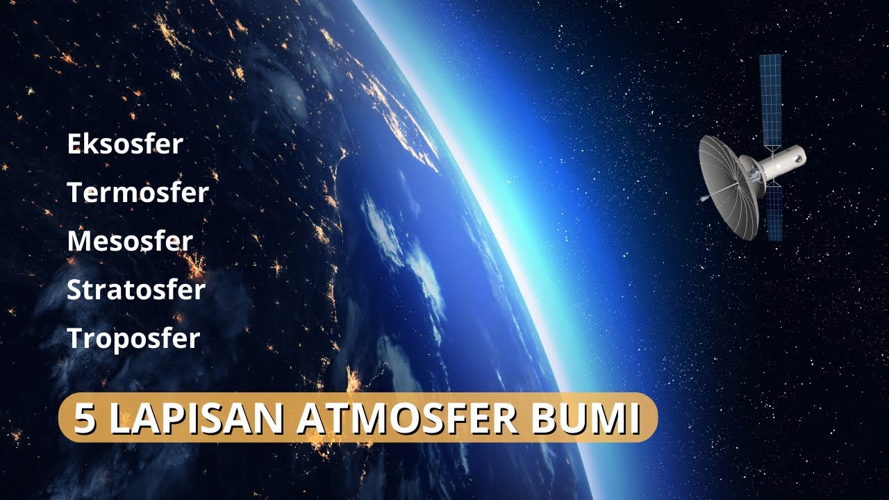 5 Lapisan Atmosfer Bumi - YouTube