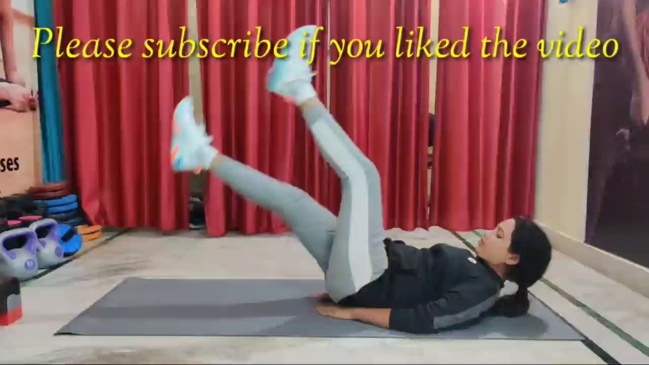 5 Minute| Simple Exercises To Reduce Bally fat | For Everyone - YouTube