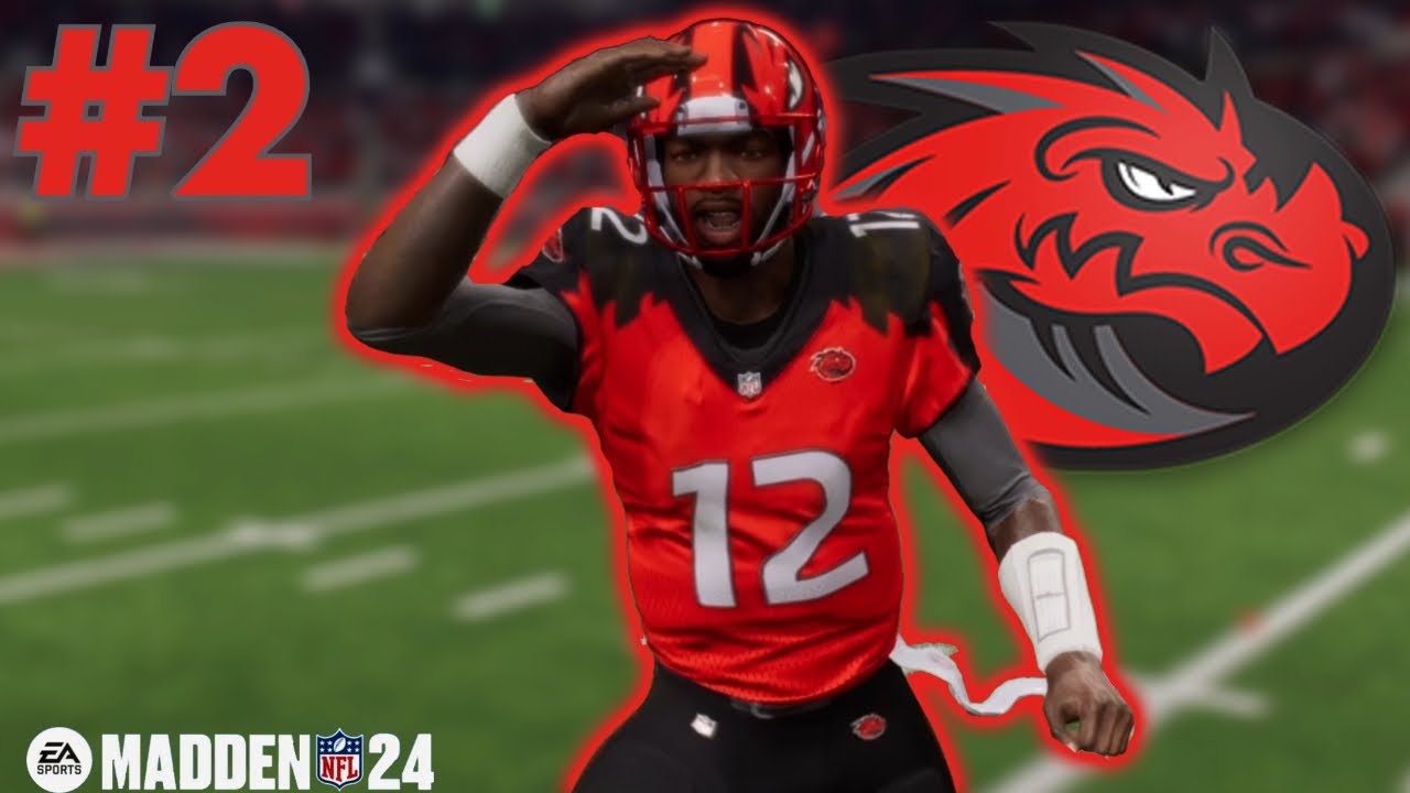 Our FIRST Game in Franchise History | Madden 24 | Paris Red Dragons ...
