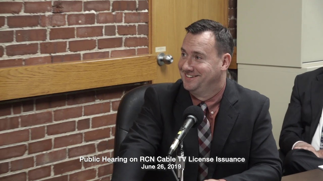 Public Hearing on RCN Cable TV License - YouTube