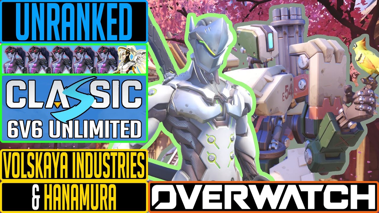 Overwatch '2' - Random Gameplay 465 - Overwatch Classic 6v6 - Unlimited ...