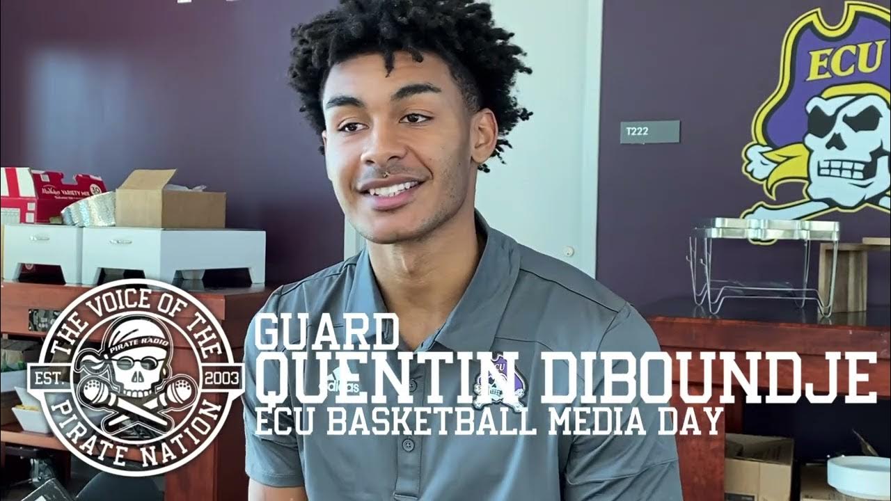 ECU Basketball Players Ludgy Debaut, RJ Felton, Quentin Diboundje ...