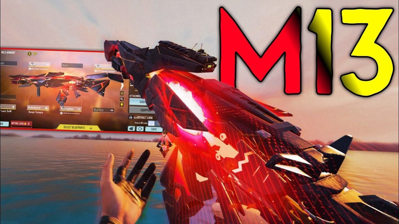 This M13 Have 0 Recoil in Long Range 🤯 | Best M13 Gunsmith for Everyone ...