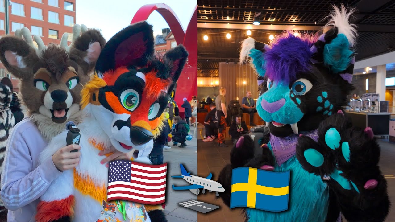 USA Furries Try European Furry Conventions Nordic Fuzz Con Review