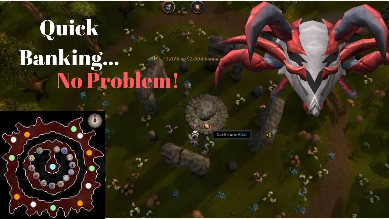 Runescape Runecrafting Setup For Efficiency (Abyss) RS3 EOC - YouTube