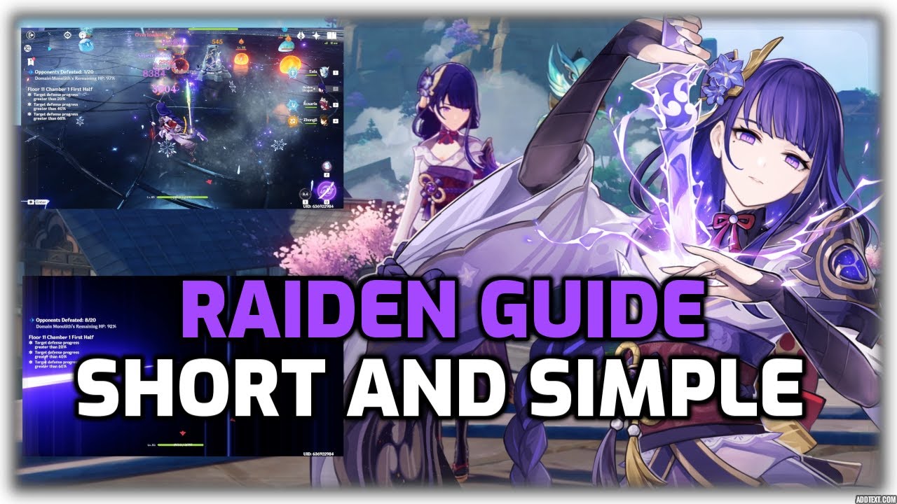 Raiden Guide - Short and Simple - YouTube