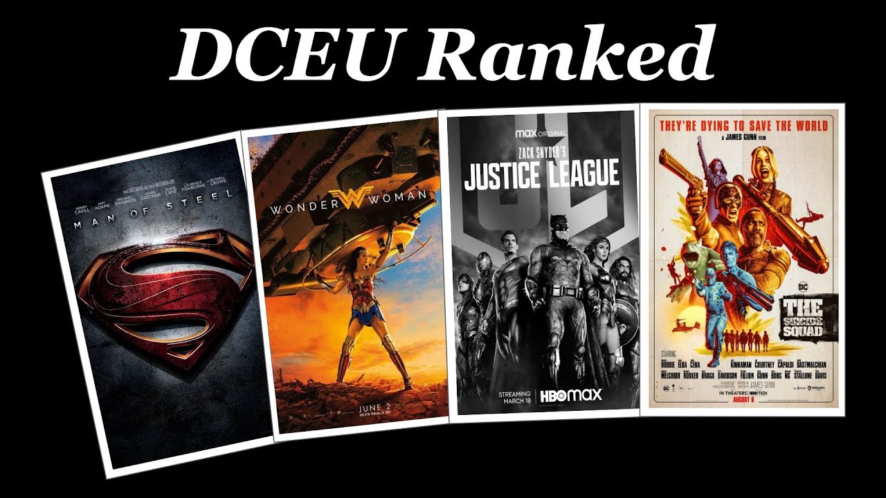 All 11 DCEU Films Ranked (Spoilers) - YouTube